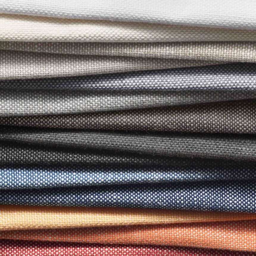 Natural Linen Blend Fabric | Swatches | Upholstery | Nemophilist